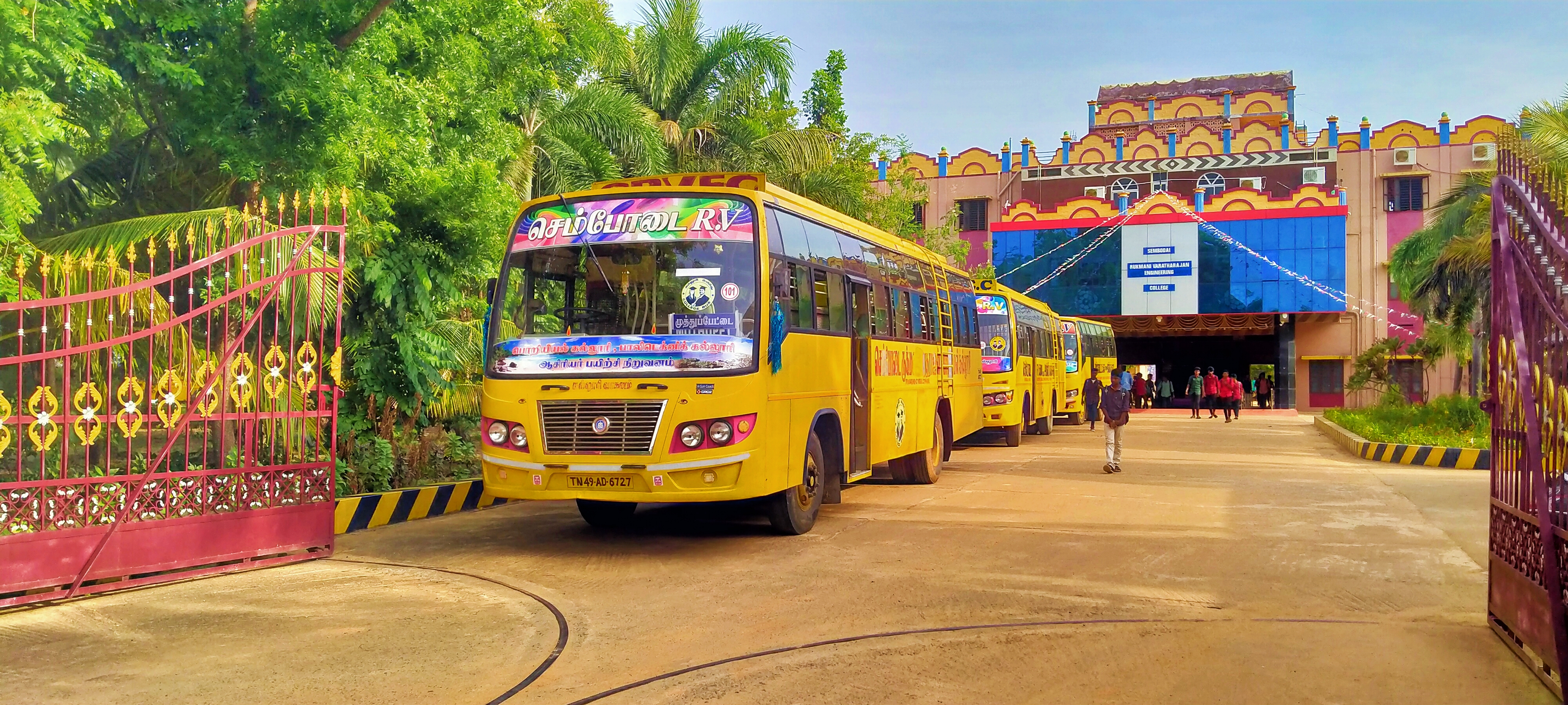 Transport - Sembodai Rukmani Varatharajan Engineering College